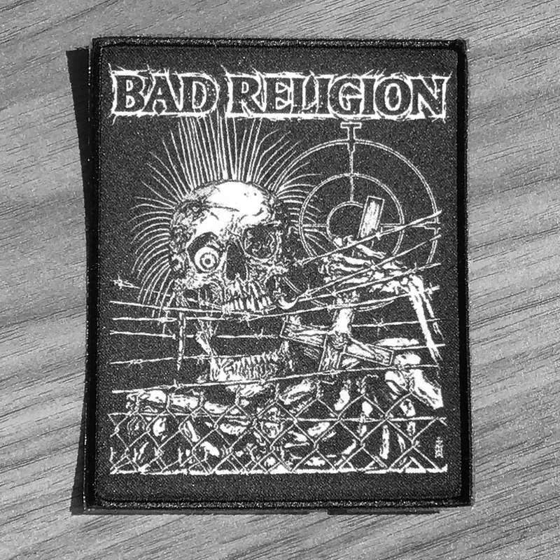 Bad Religion - Barbed Wire Skeleton (Printed Patch) | Todestrieb
