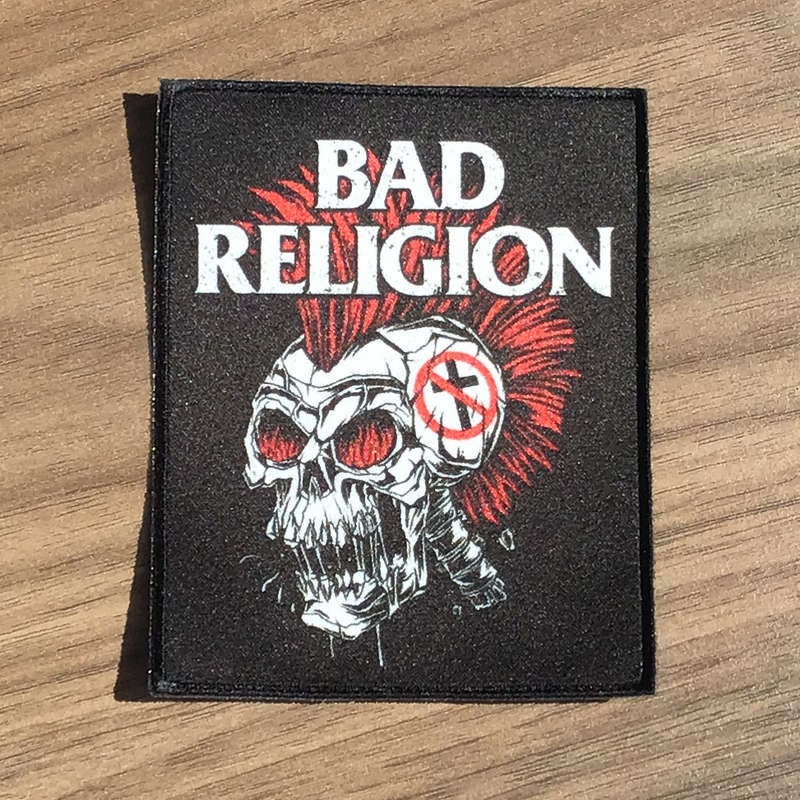 Bad Religion - Mohawk Skull (Printed Patch) | Todestrieb