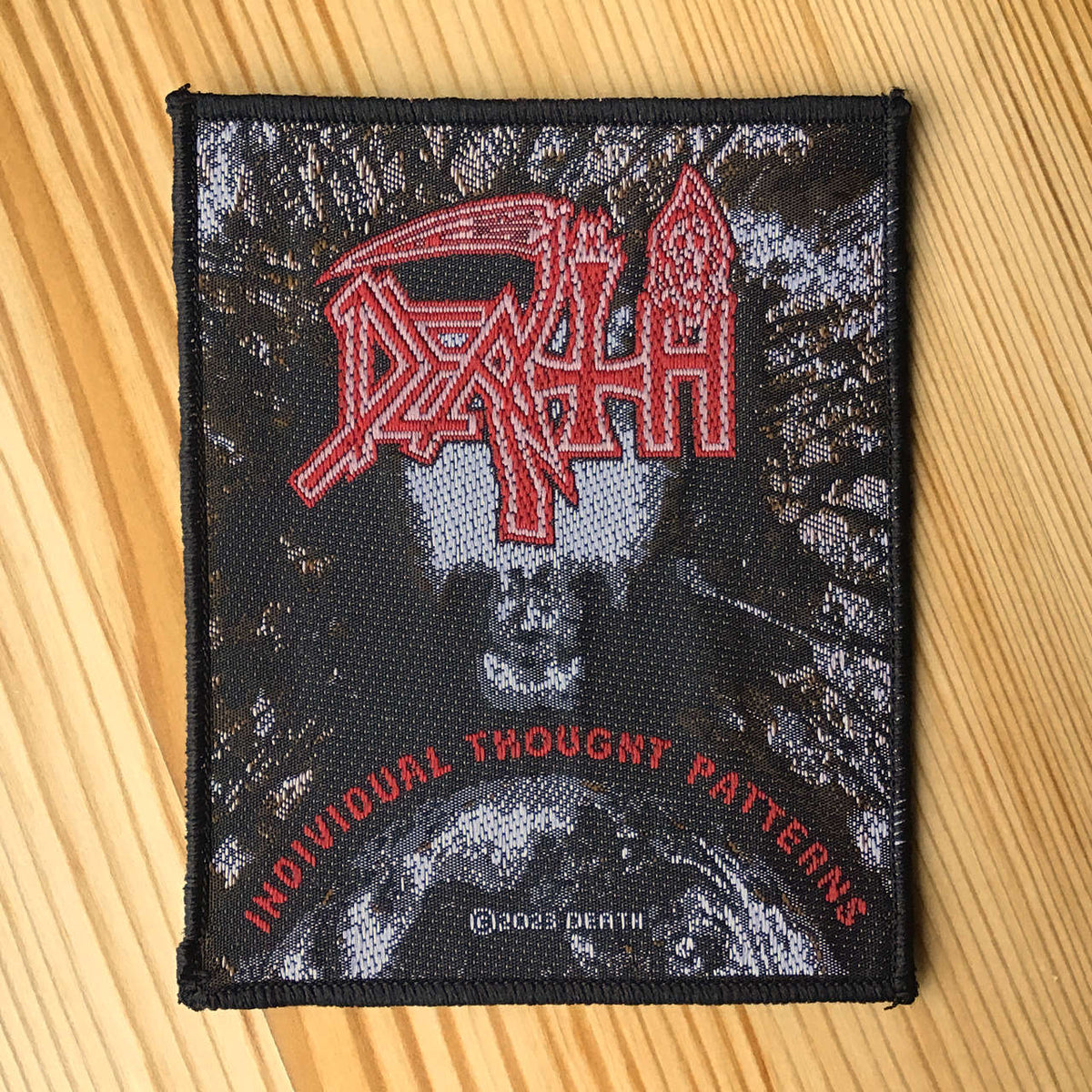 Death - Individual Thought Patterns (Woven Patch) | Todestrieb