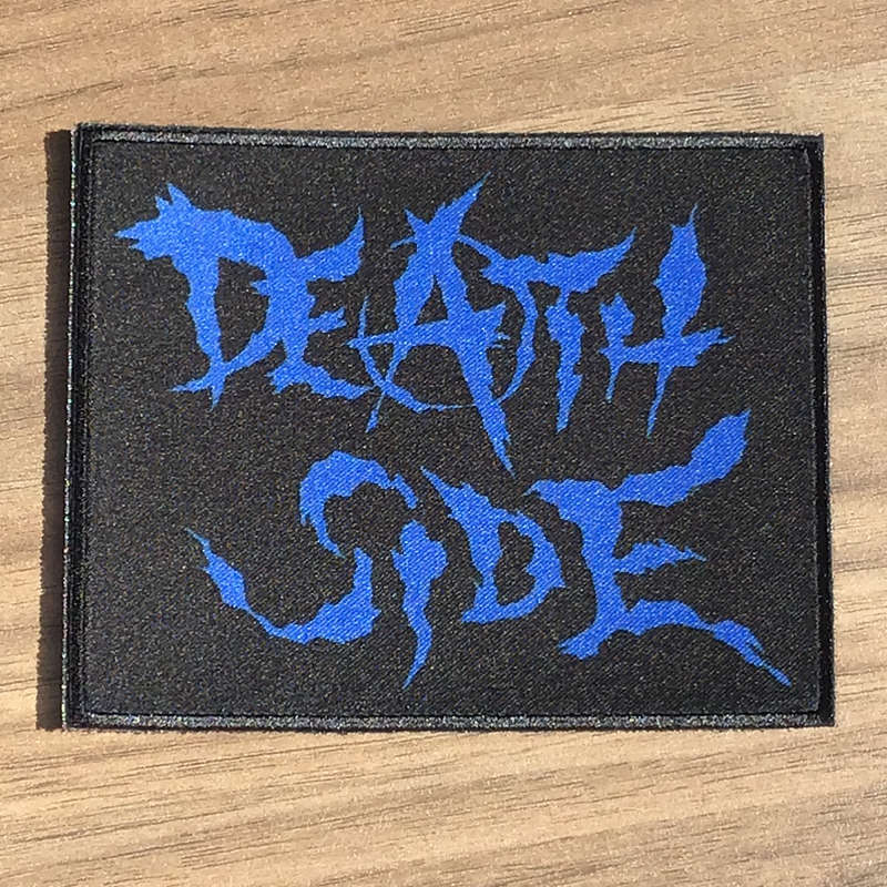 Death Side - Blue Logo (New) (Printed Patch) | Todestrieb