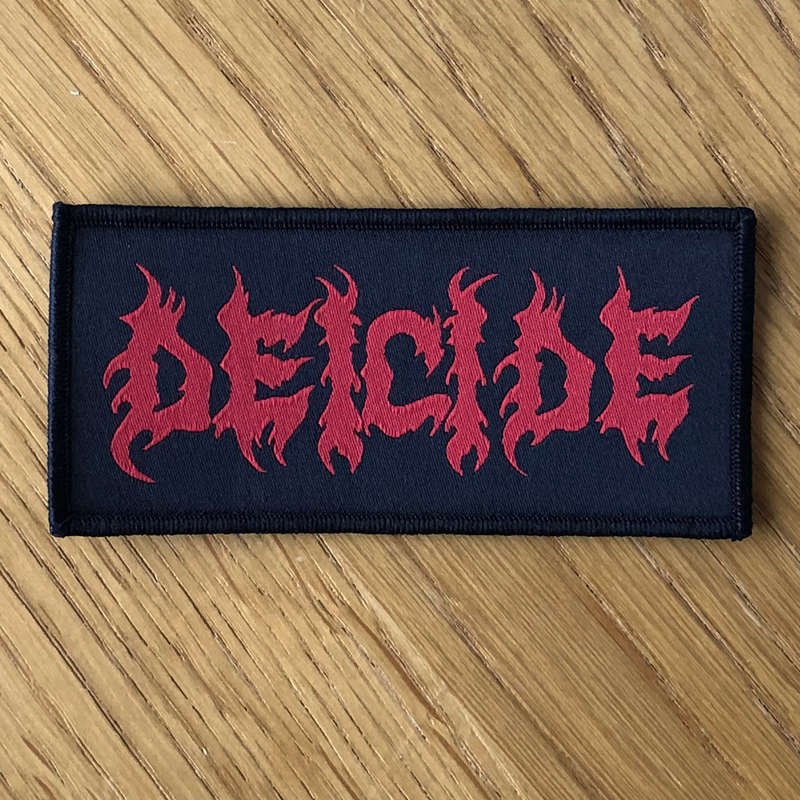 Deicide - Logo (Woven Patch) | Todestrieb
