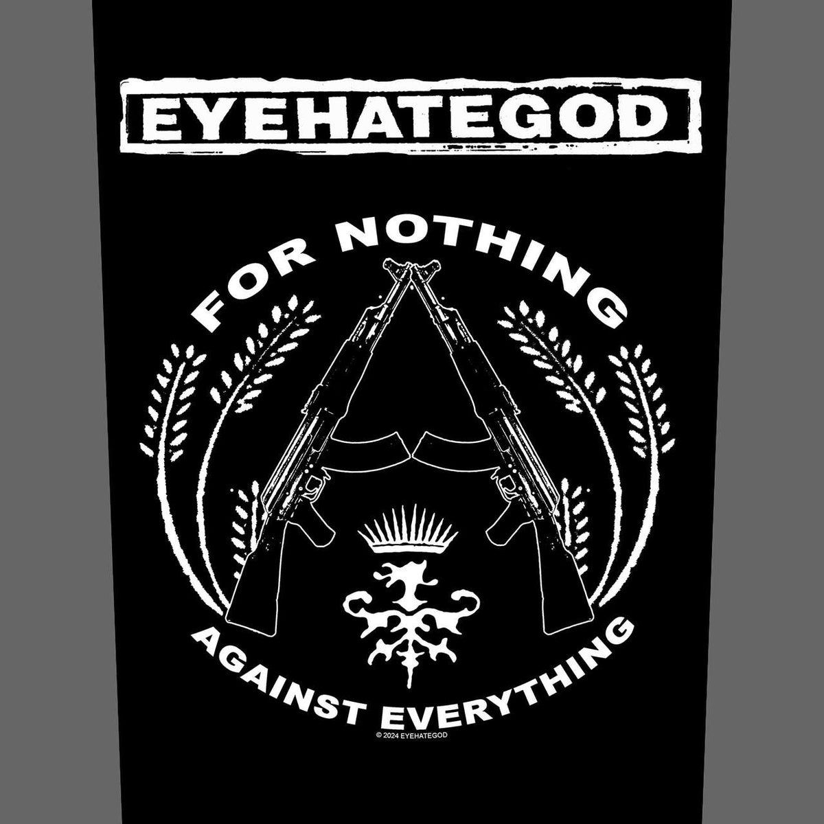 Eyehategod - For Nothing Against Everything (Backpatch) | Todestrieb