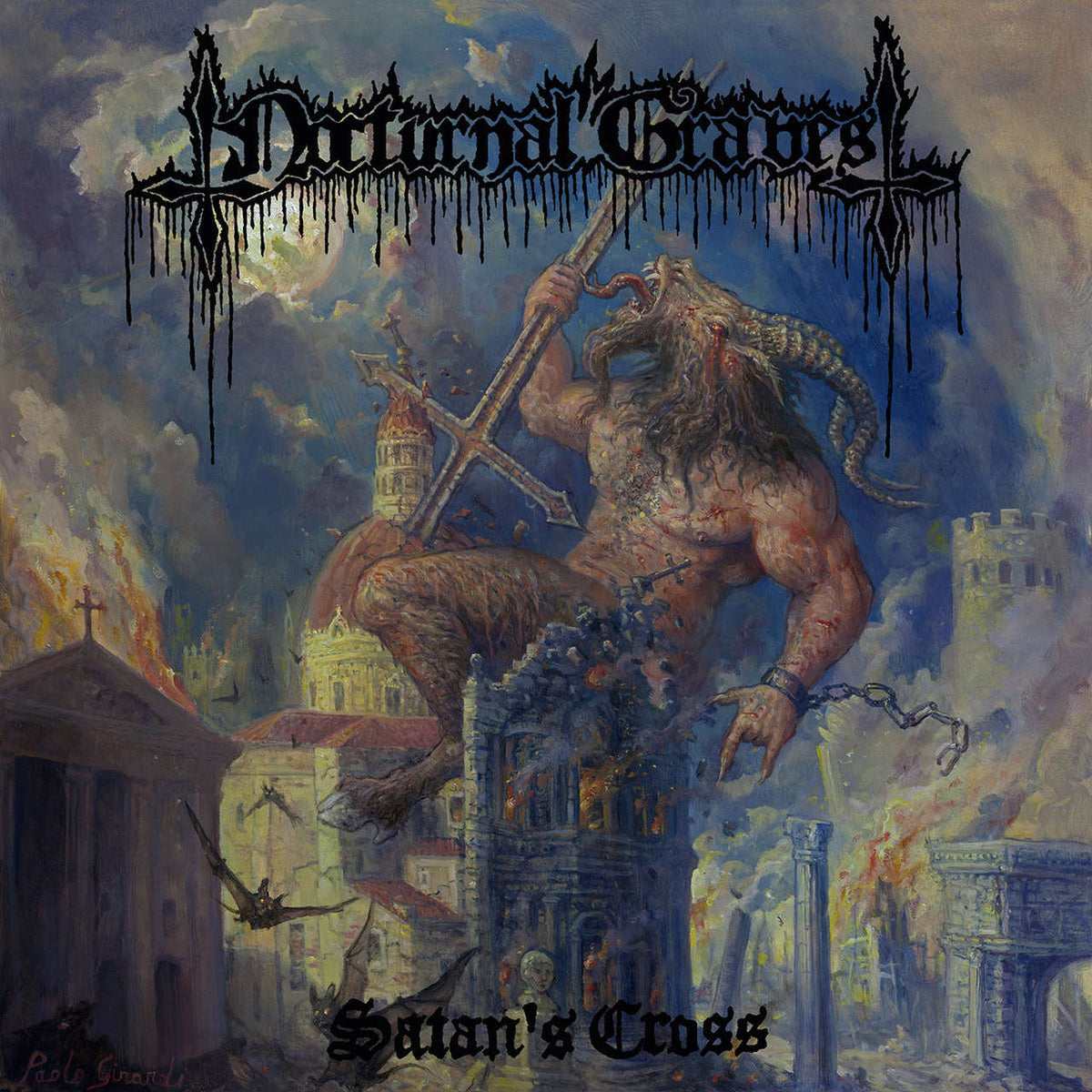 Nocturnal Graves - Satan's Cross (2017 Reissue) (Digipak CD) | Todestrieb