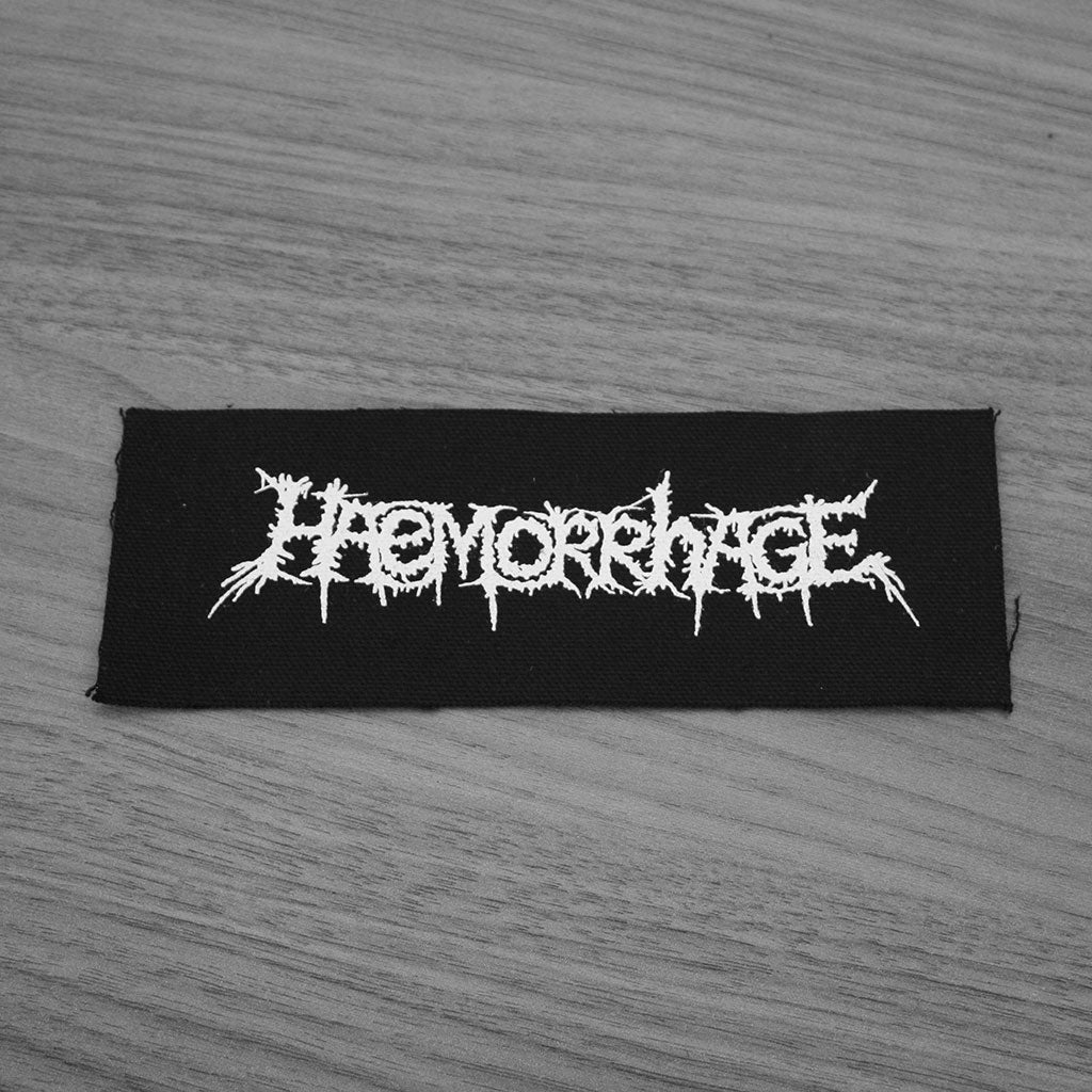 Haemorrhage - Logo (Printed Patch) | Todestrieb