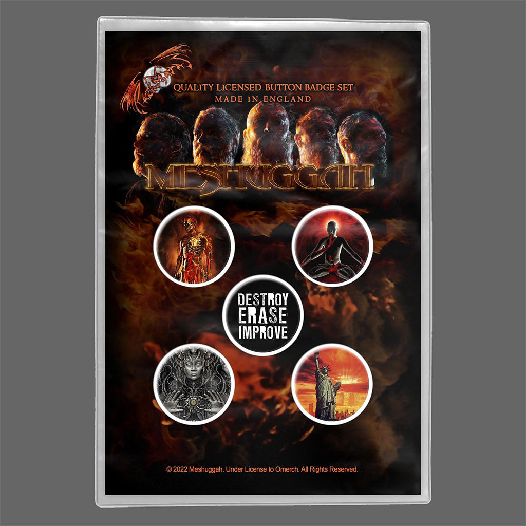 Meshuggah - Immutable (Badge Pack) | Todestrieb