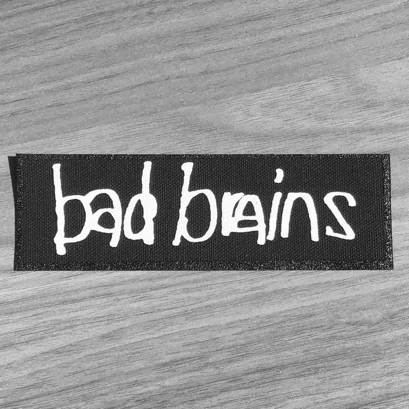 Bad Brains - White Logo (Printed Patch) | Todestrieb
