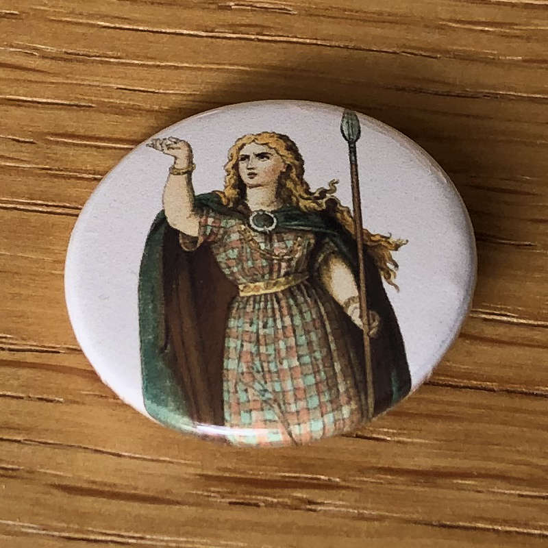 Boudica (1864 Portrait) (Badge) | Todestrieb