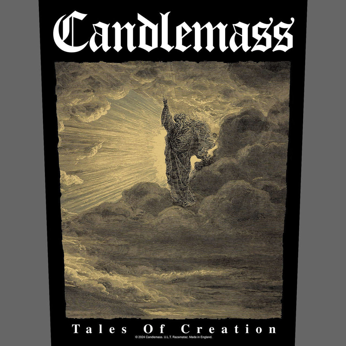 Candlemass - Tales of Creation (Backpatch) | Todestrieb