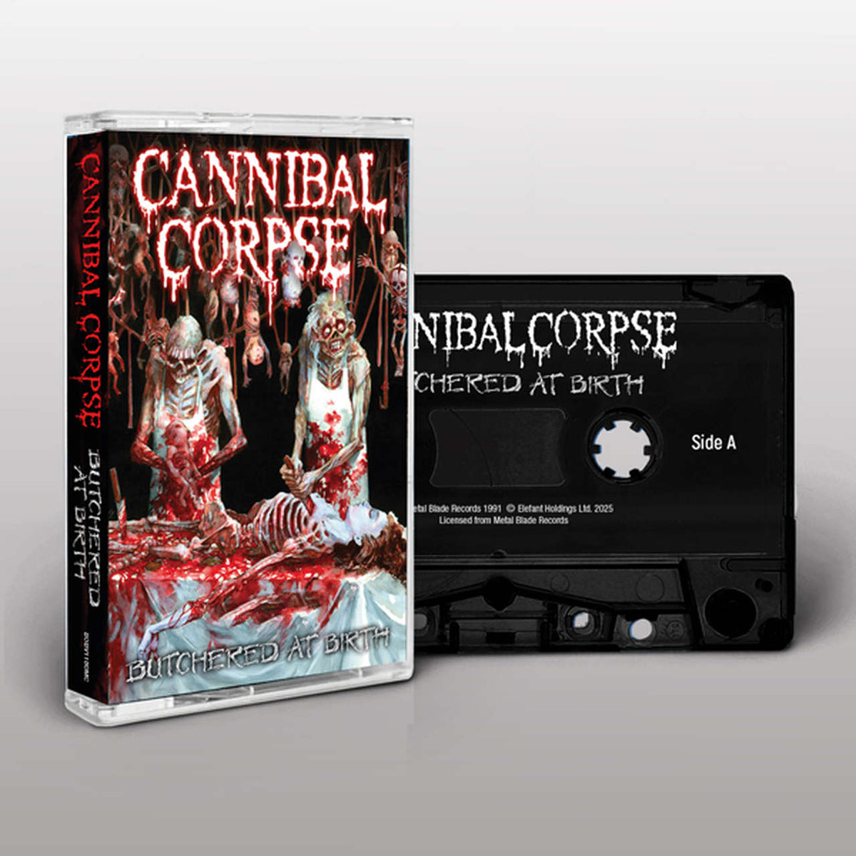 Cannibal Corpse - Butchered at Birth (2025 Reissue) (Cassette) | Todestrieb