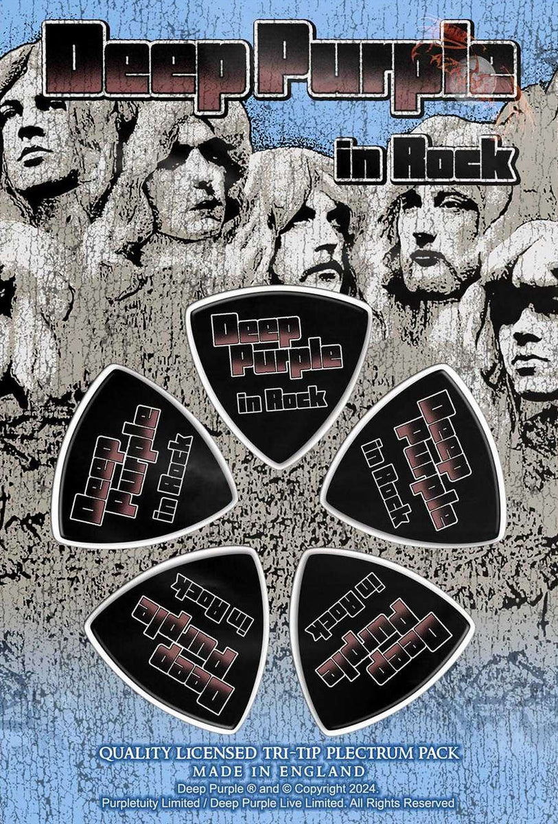 Deep Purple - Deep Purple in Rock (Tri-Tip) (Plectrum Pack) | Todestrieb