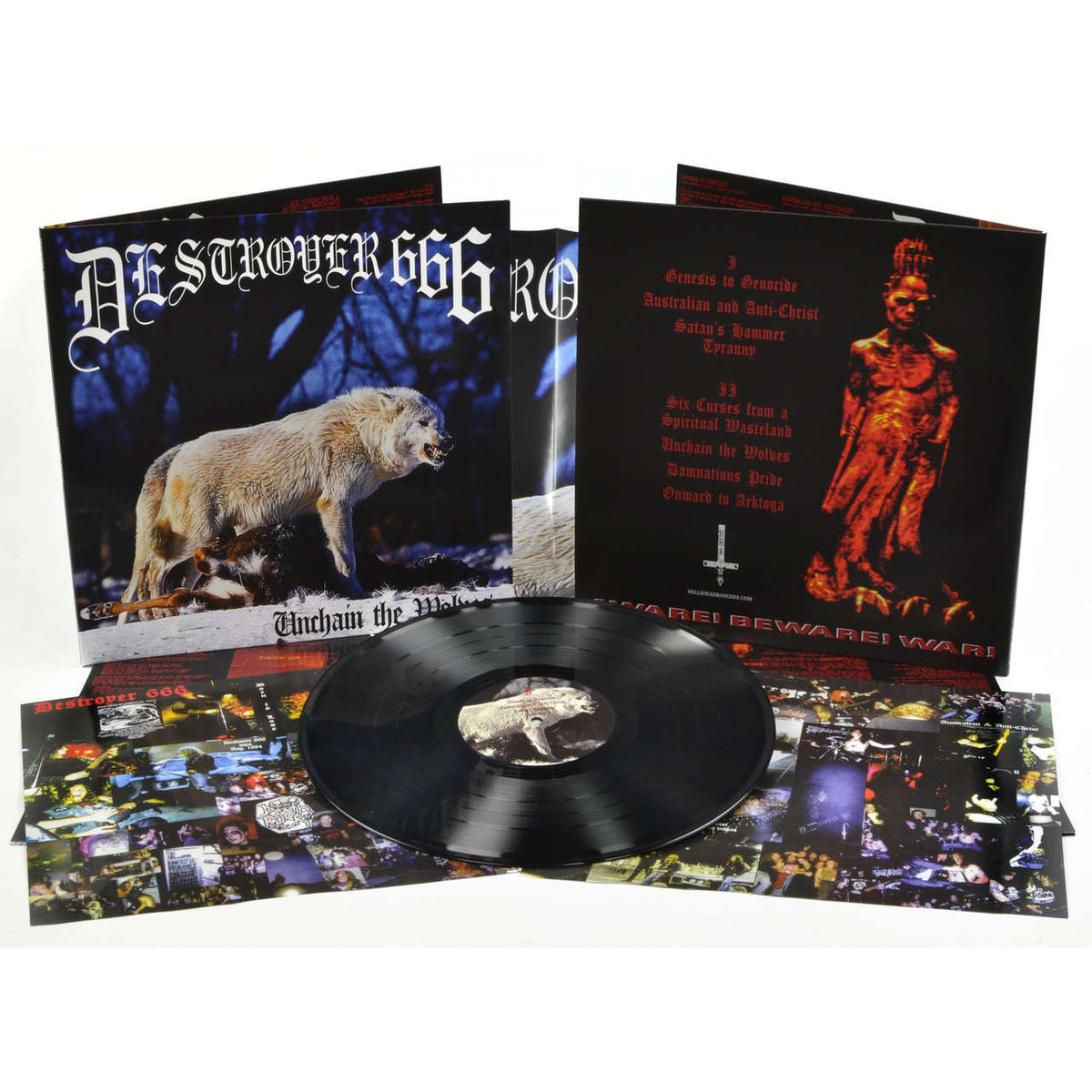 Destroyer 666 - Unchain the Wolves (2024 Reissue) (LP) | Todestrieb