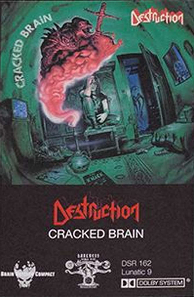 Destruction - Cracked Brain (2023 Reissue) (Cassette) | Todestrieb