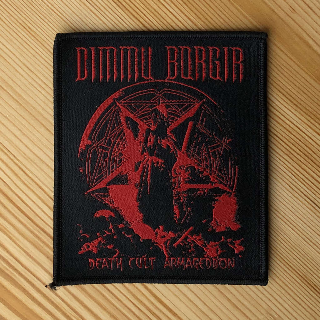 Dimmu Borgir - Death Cult Armageddon (Red) (Woven Patch) | Todestrieb