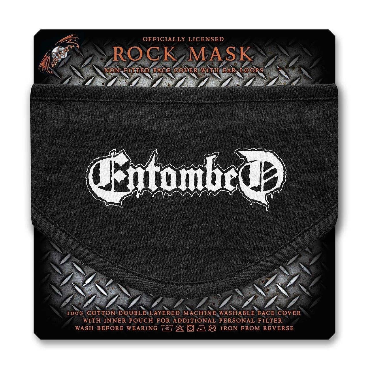 Entombed - Logo (Face Cover) | Todestrieb
