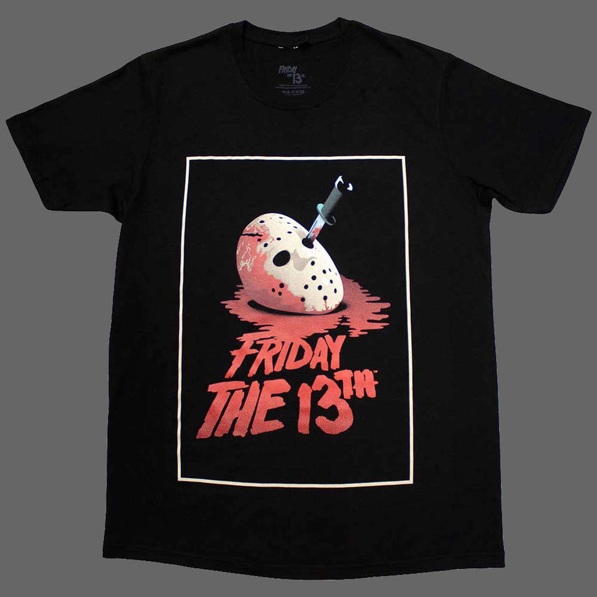 Friday the 13th (1980) (Jason Blood Mask) (T-Shirt) | Todestrieb