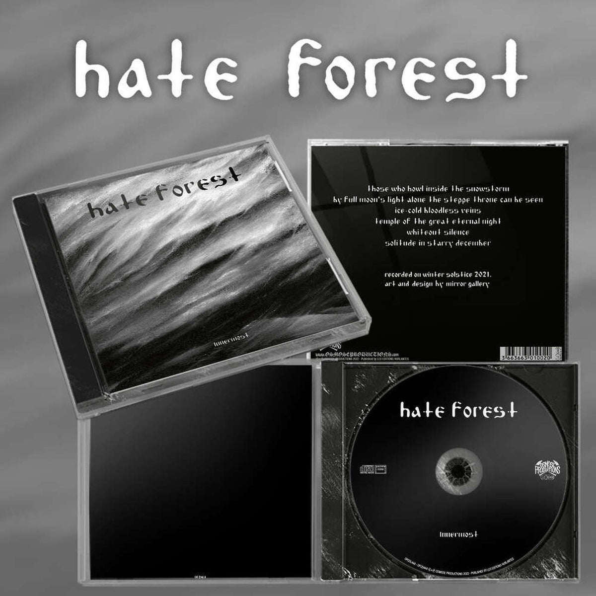 Hate Forest - Innermost (Digipak CD) | Todestrieb