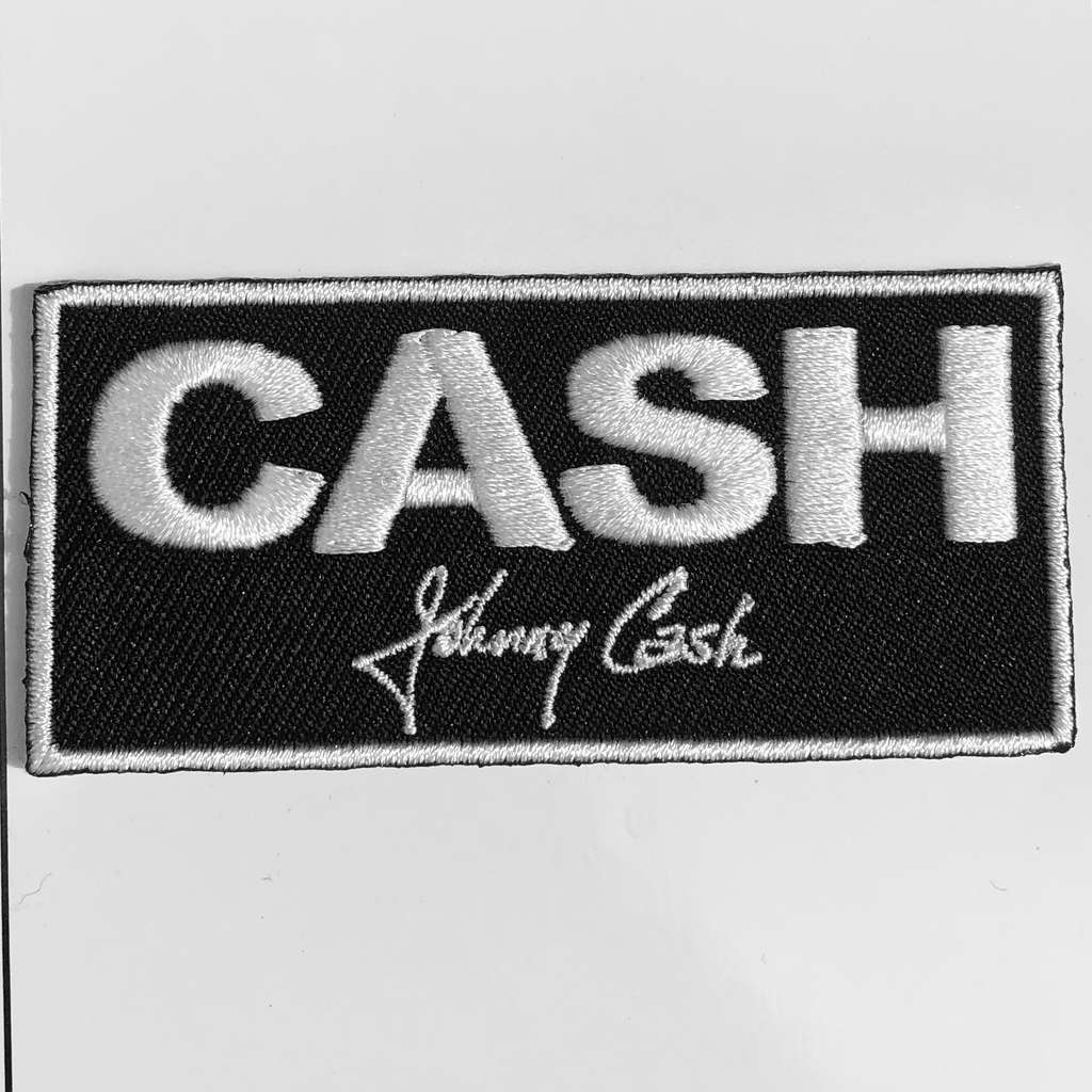 Johnny Cash - Signature (Embroidered Patch) | Todestrieb