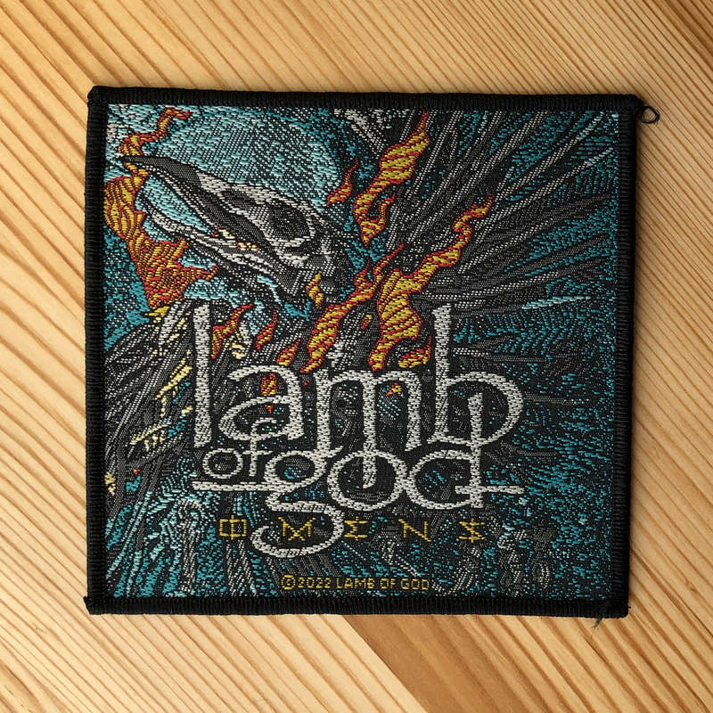 Lamb of God - Omens (Woven Patch) | Todestrieb
