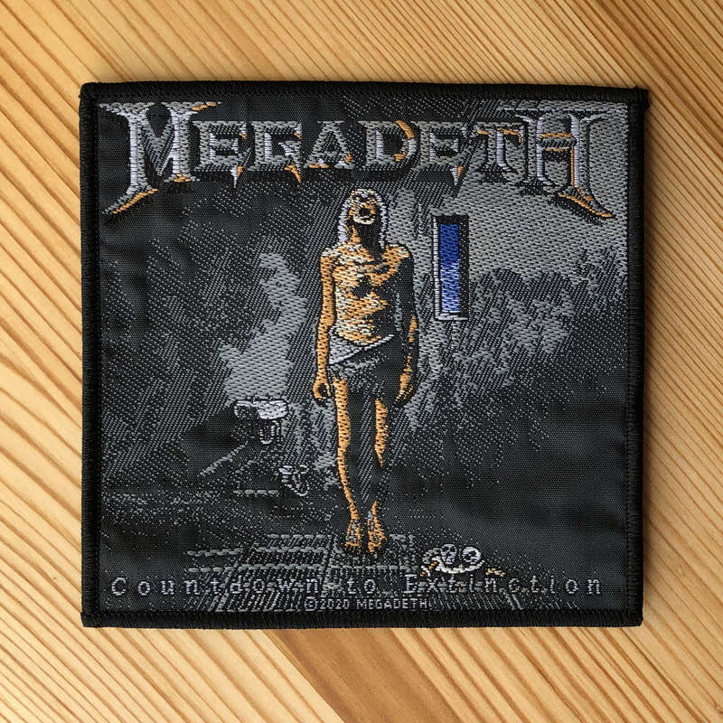 Megadeth - Countdown to Extinction (Woven Patch) | Todestrieb