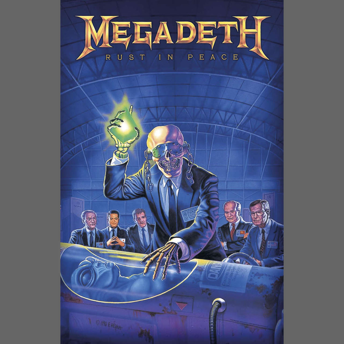 Megadeth - Rust in Peace (Textile Poster) | Todestrieb