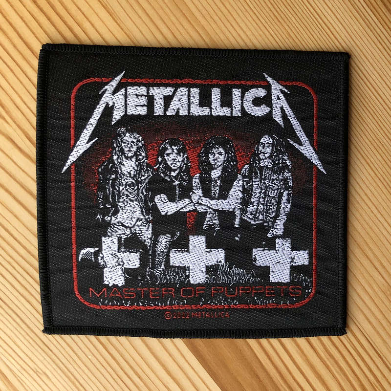 Metallica - Master of Puppets (Band) (Woven Patch) | Todestrieb