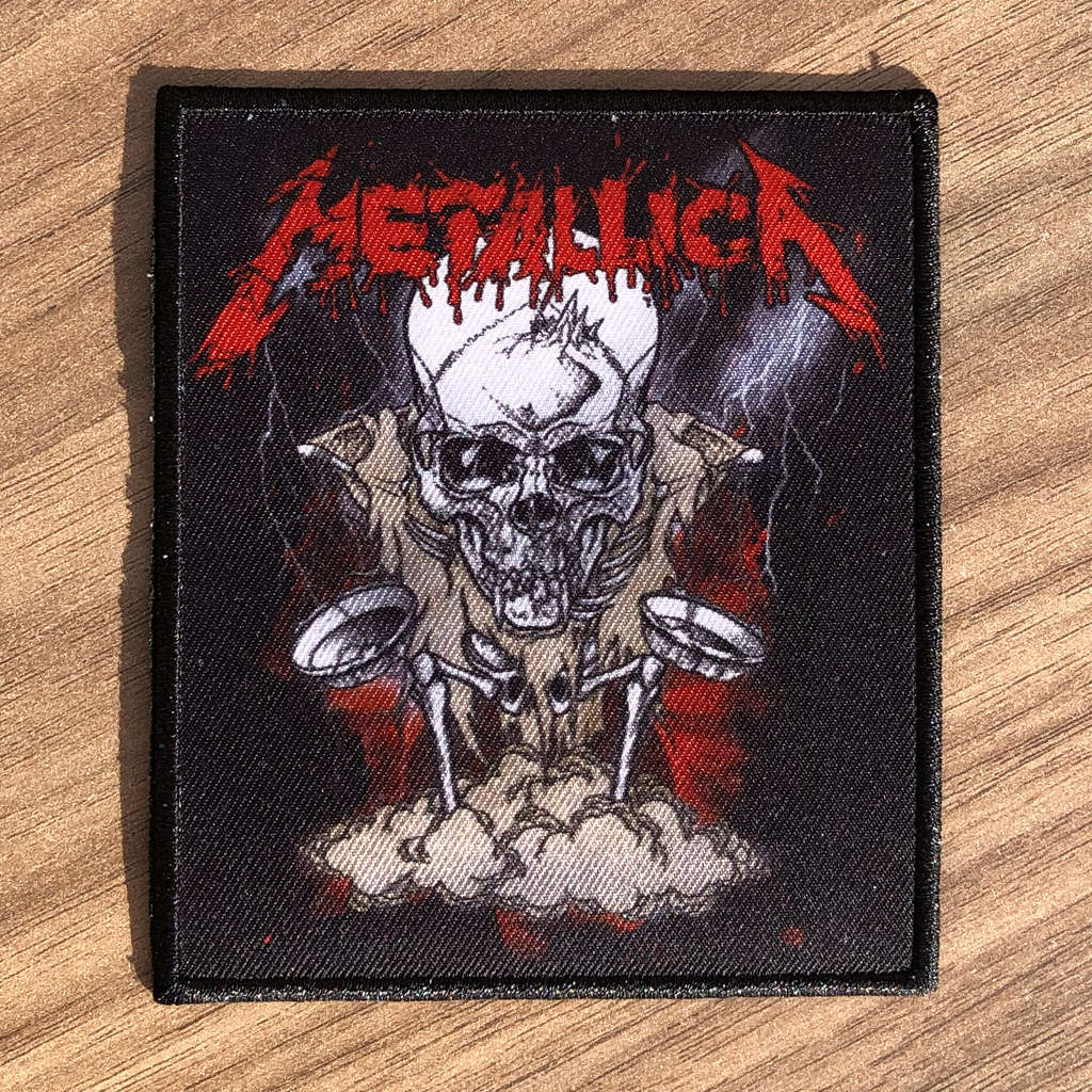 Metallica - Scales Skull (Printed Patch) | Todestrieb