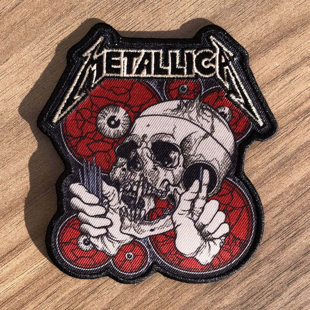 Metallica - The Shortest Straw (Red) (Embroidered Patch) | Todestrieb