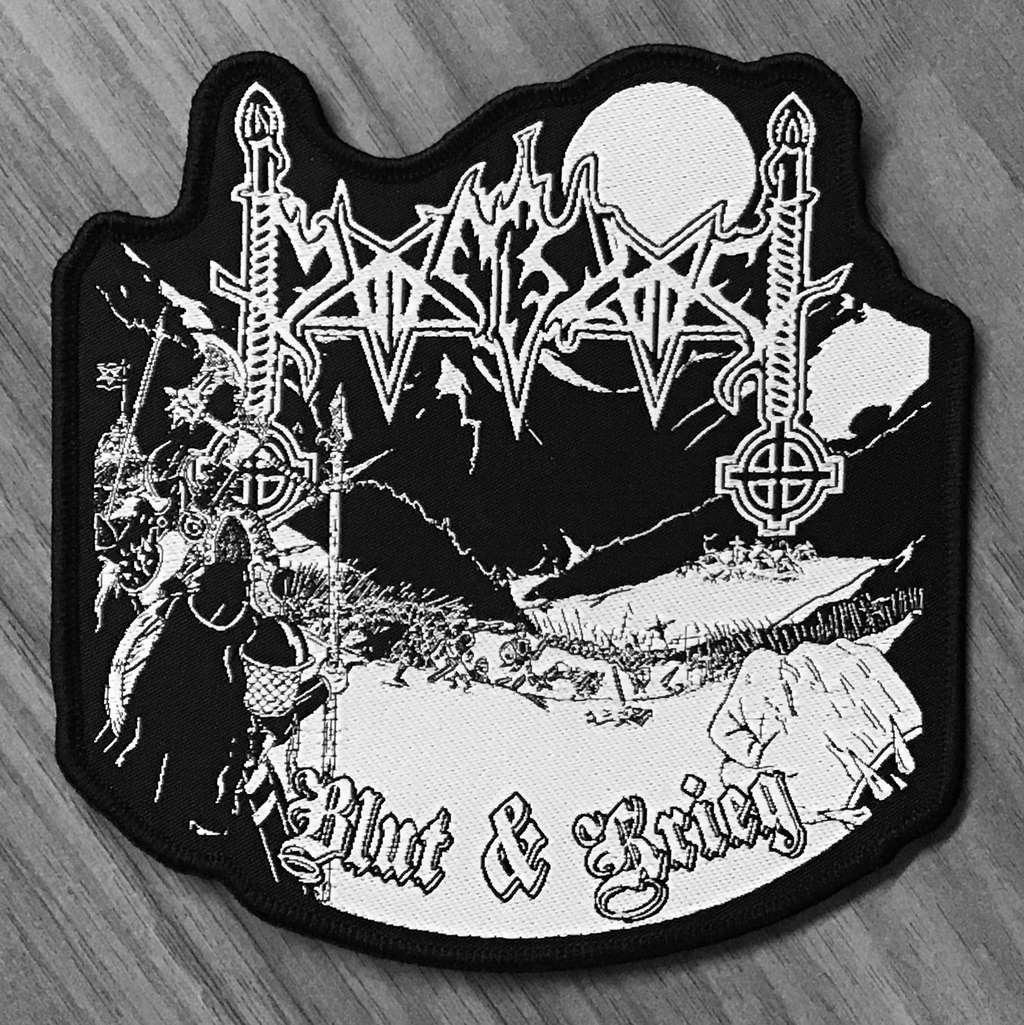 Moonblood - Blut & Krieg (Woven Patch) | Todestrieb