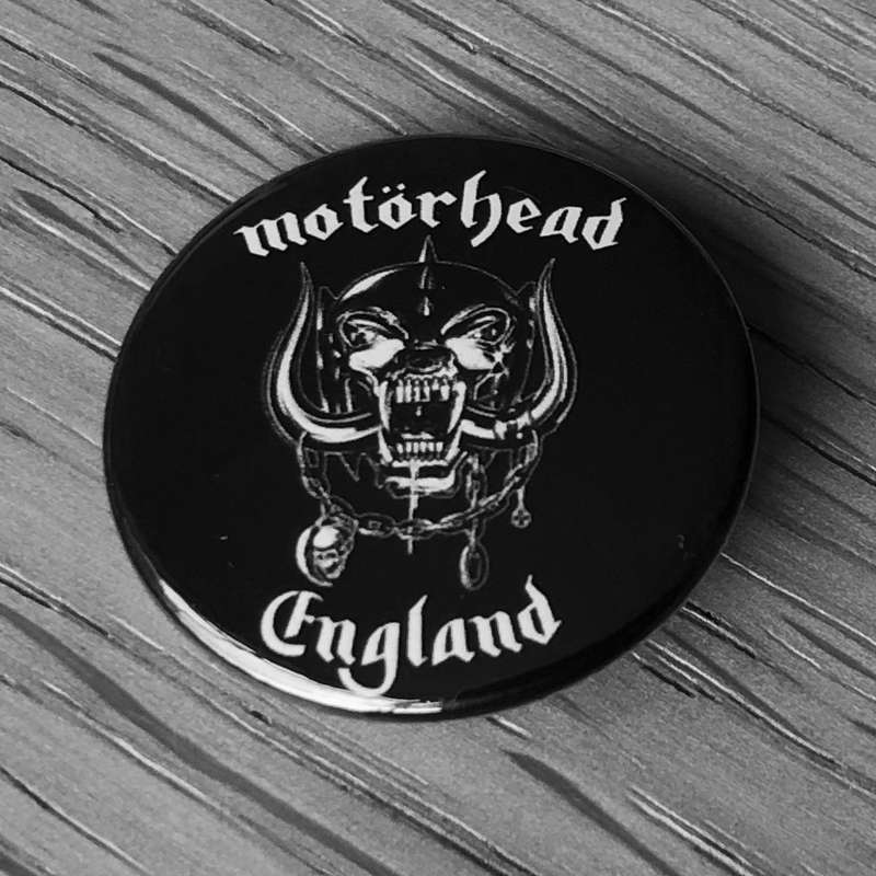 Motorhead Black Logo Motorhead England Mens Black T Shirt