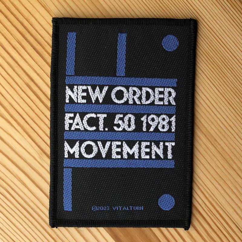 New Order - Movement (Woven Patch) | Todestrieb
