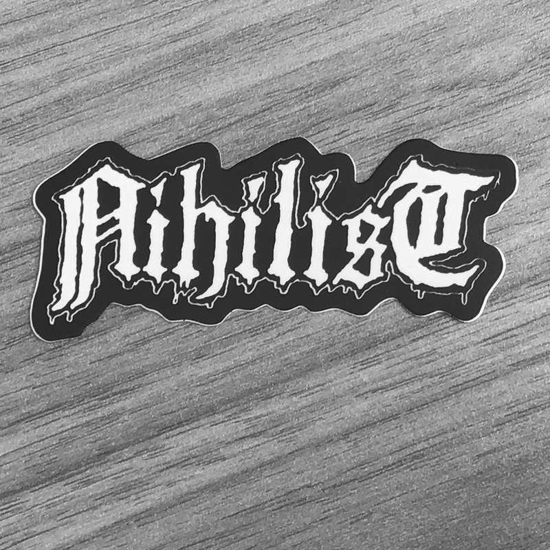 Nihilist - Logo (Sticker) | Todestrieb
