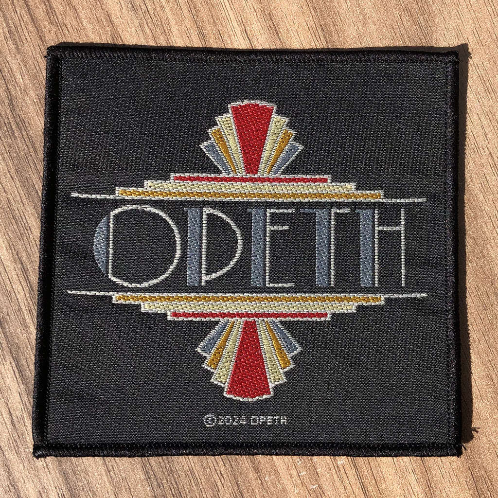 Opeth - Art Deco Logo (Woven Patch) | Todestrieb
