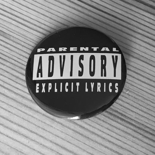 Parental Advisory Explicit Lyrics (Badge) | Todestrieb