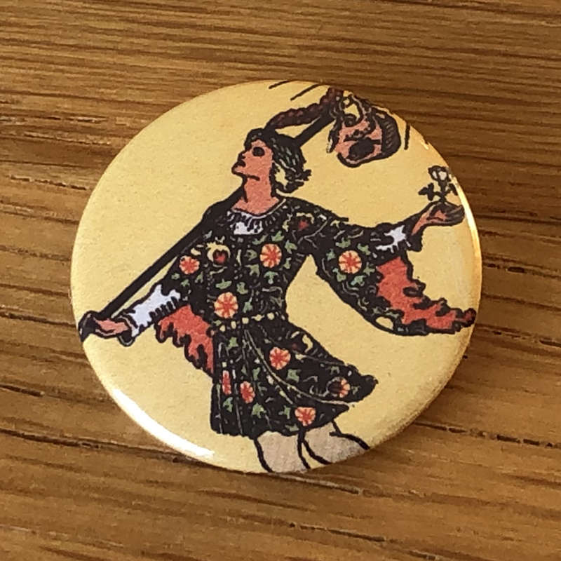 Rider-Waite Tarot (The Fool) (Badge) | Todestrieb