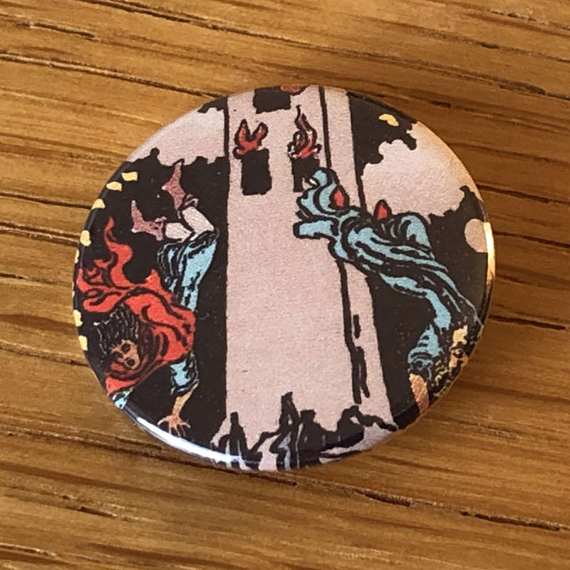 Rider-Waite Tarot (The Tower) (Badge) | Todestrieb