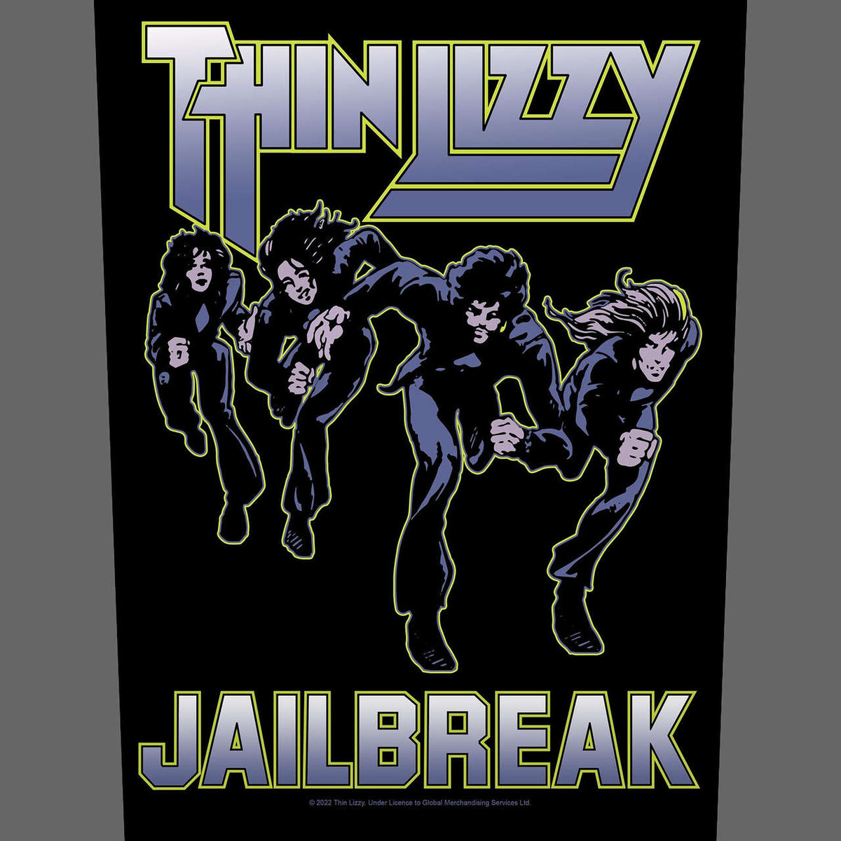 Thin Lizzy - Jailbreak (Backpatch) | Todestrieb