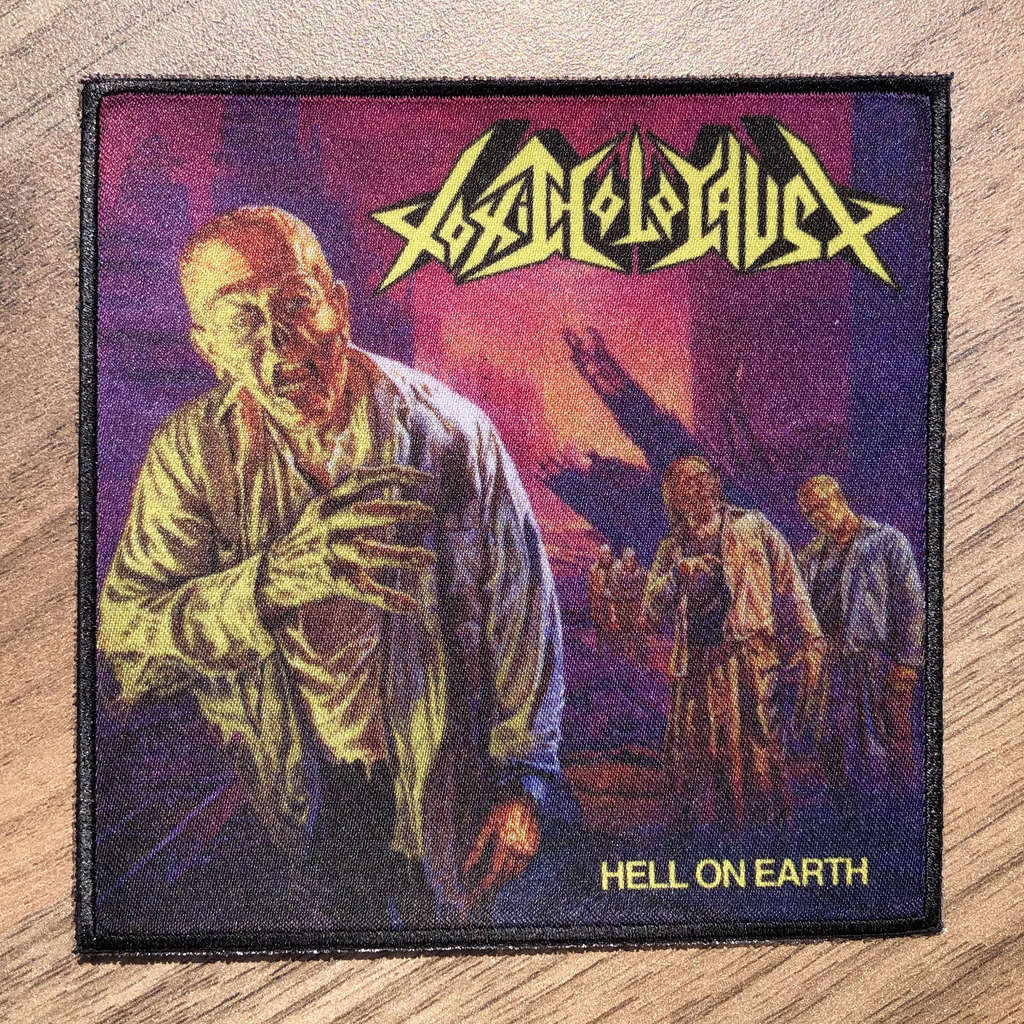 Toxic Holocaust - Hell on Earth (Printed Patch) | Todestrieb