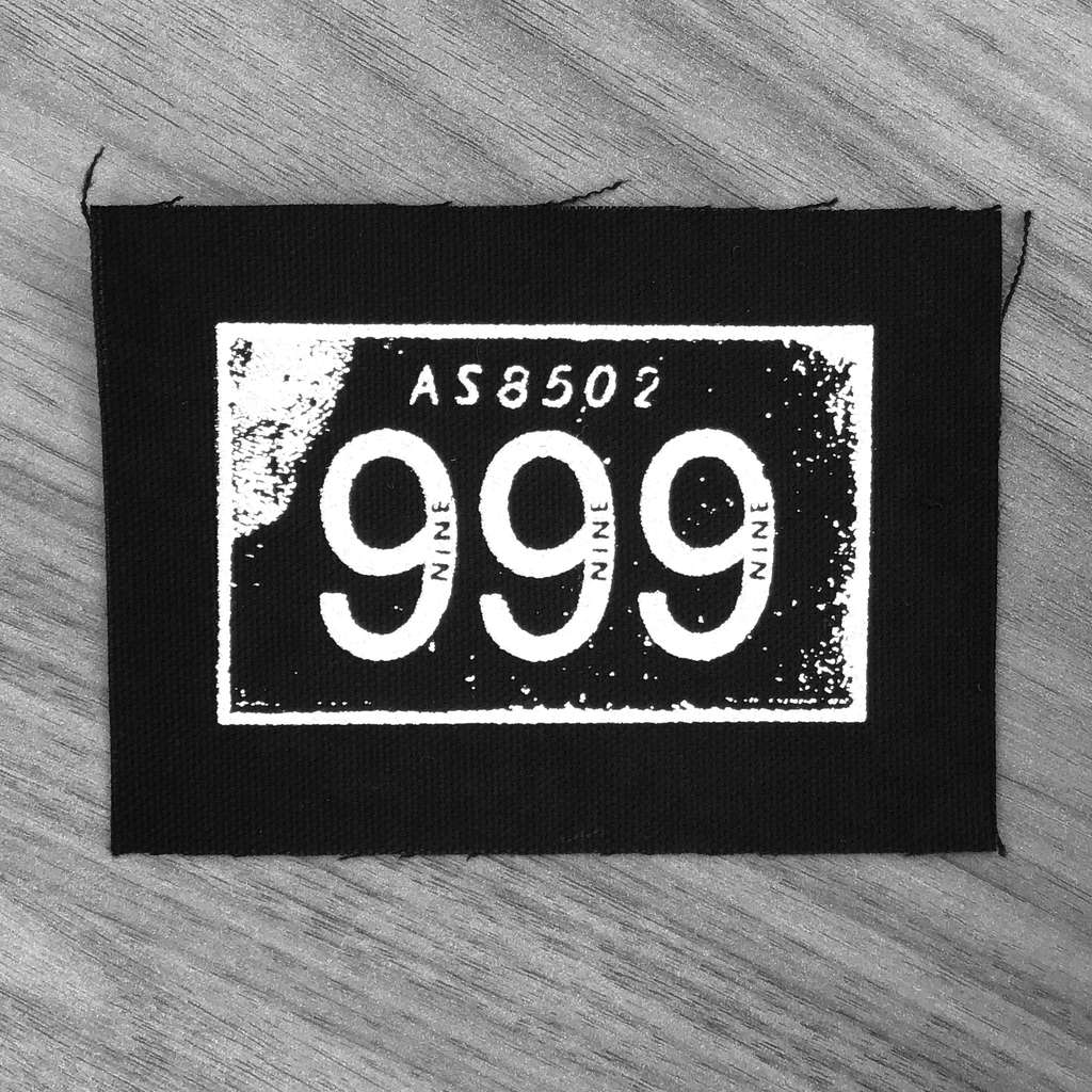 999 - Logo (Printed Patch) | Todestrieb