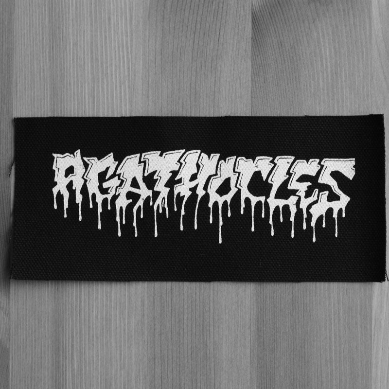 Agathocles - White Logo (Printed Patch) | Todestrieb