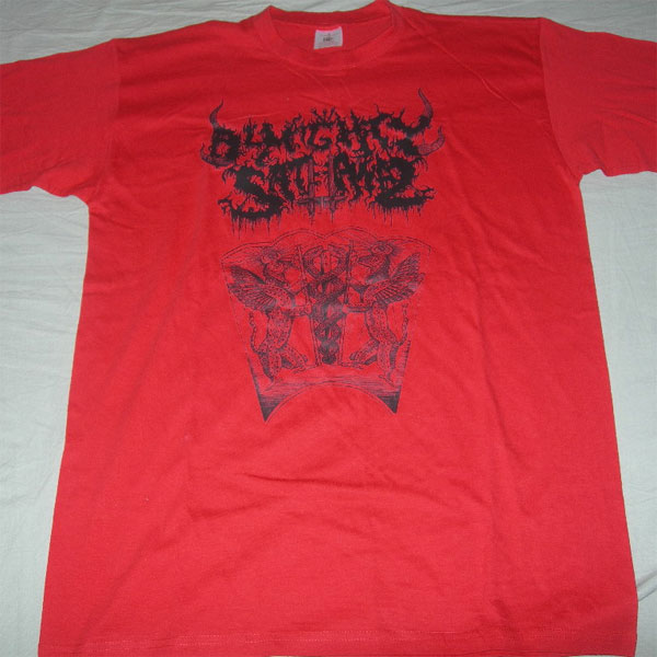 Almighty Sathanas - Logo (Red) (T-Shirt) | Todestrieb