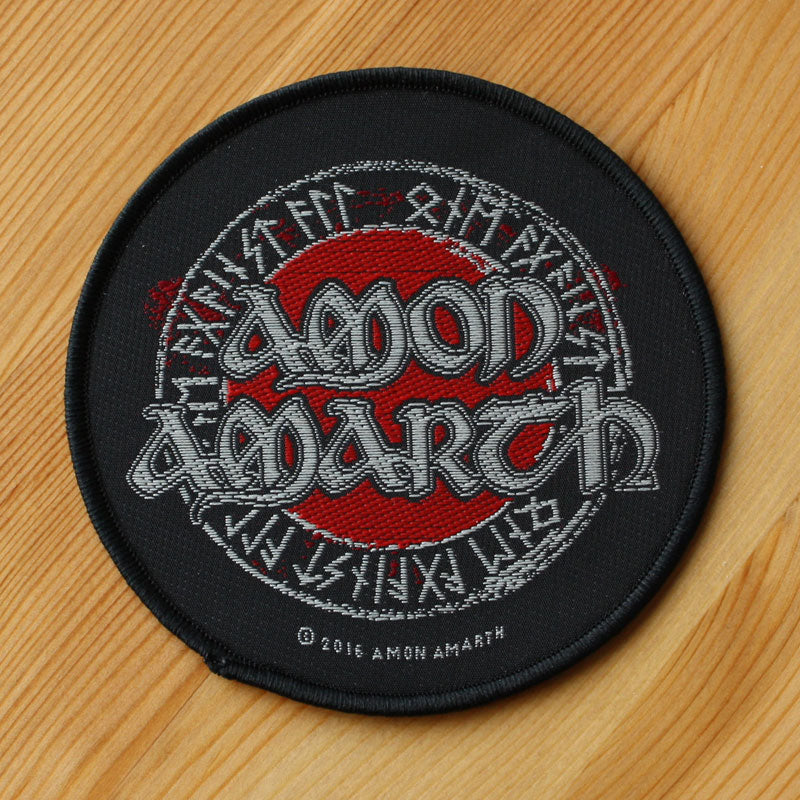 Amon Amarth - Logo & Runes (Woven Patch) | Todestrieb