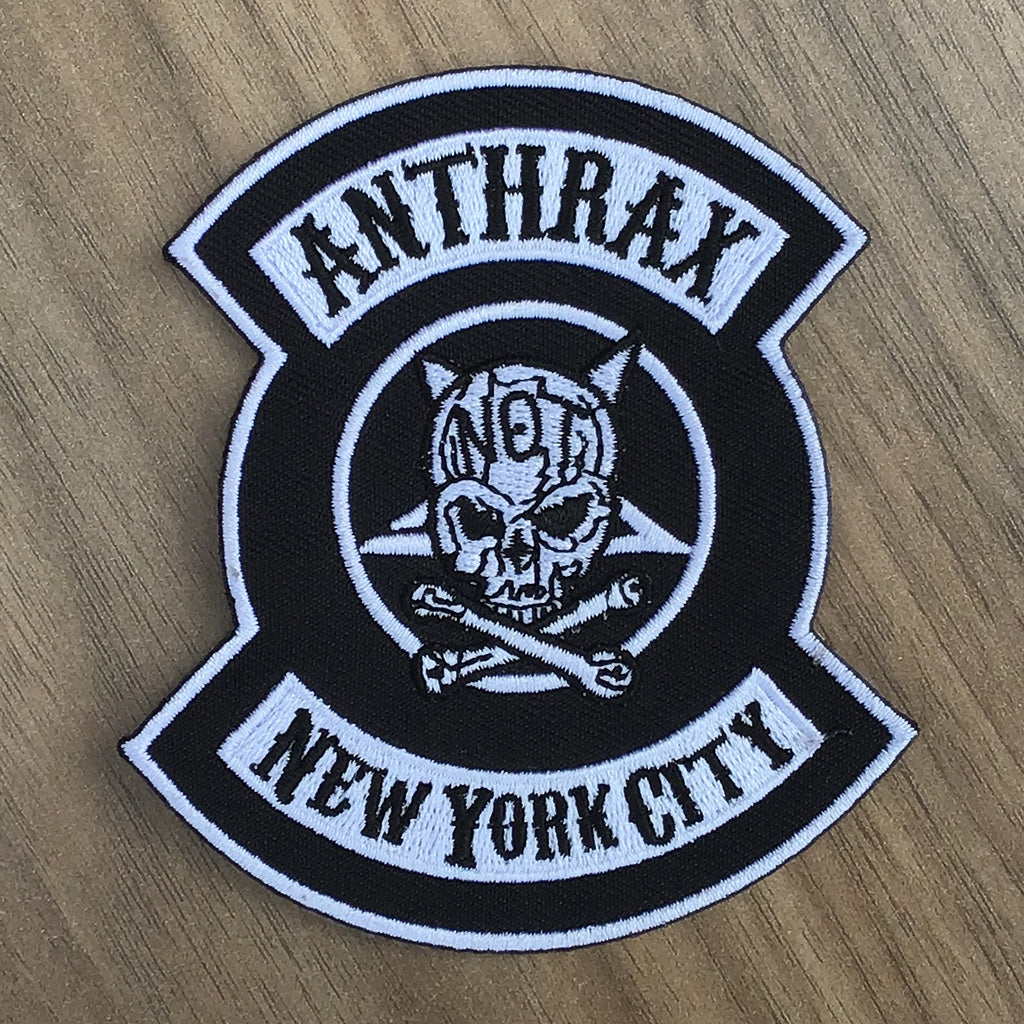 Anthrax - New York City (Biker) (Embroidered Patch) | Todestrieb