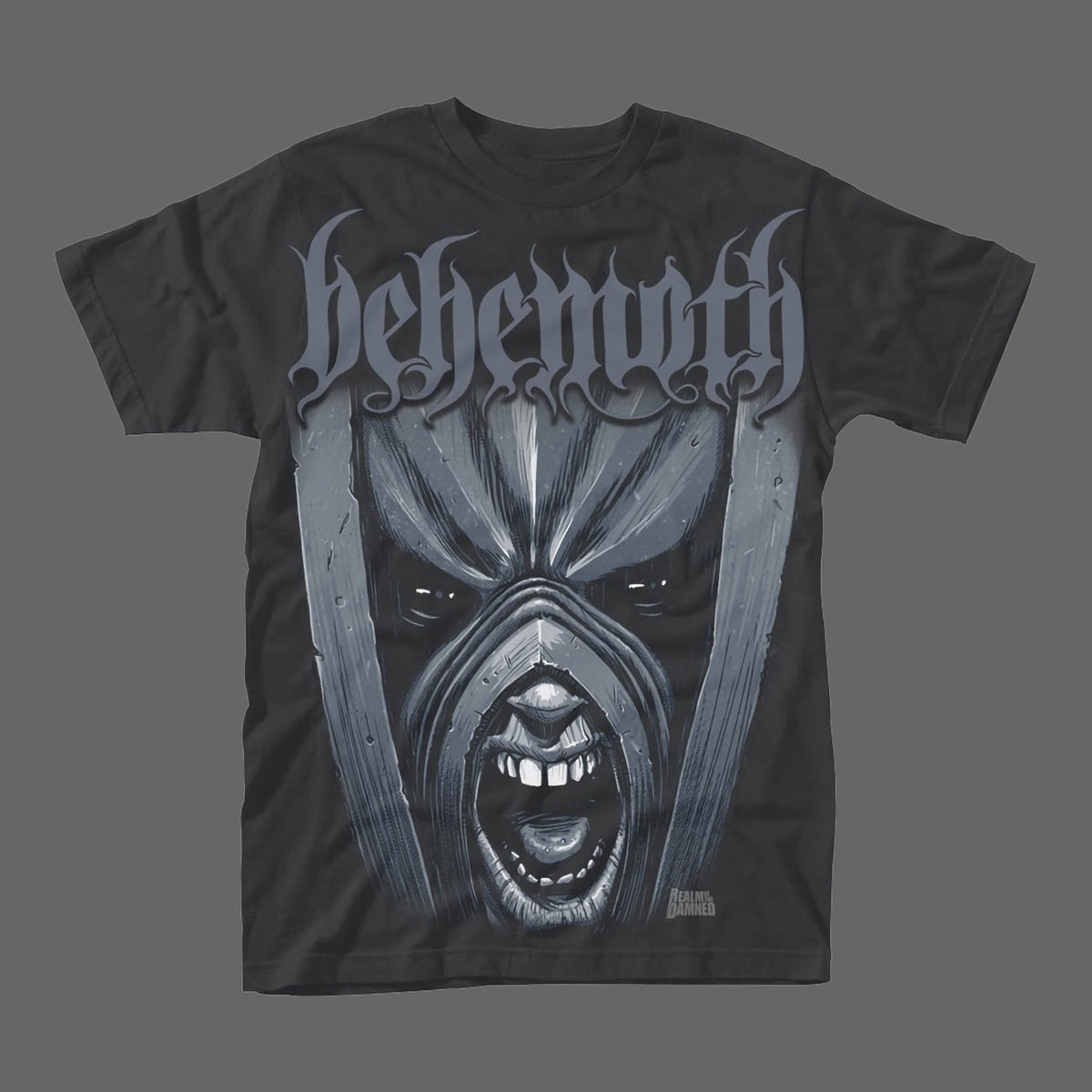 Behemoth - Realm of the Damned (Grey Logo) (T-Shirt) | Todestrieb