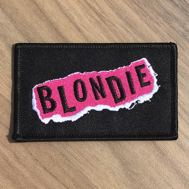 Blondie - Pink Logo (Woven Patch) | Todestrieb