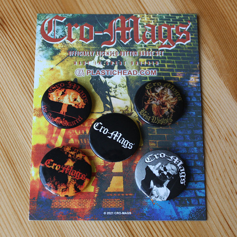 Cro-Mags - Albums (Badge Pack) | Todestrieb