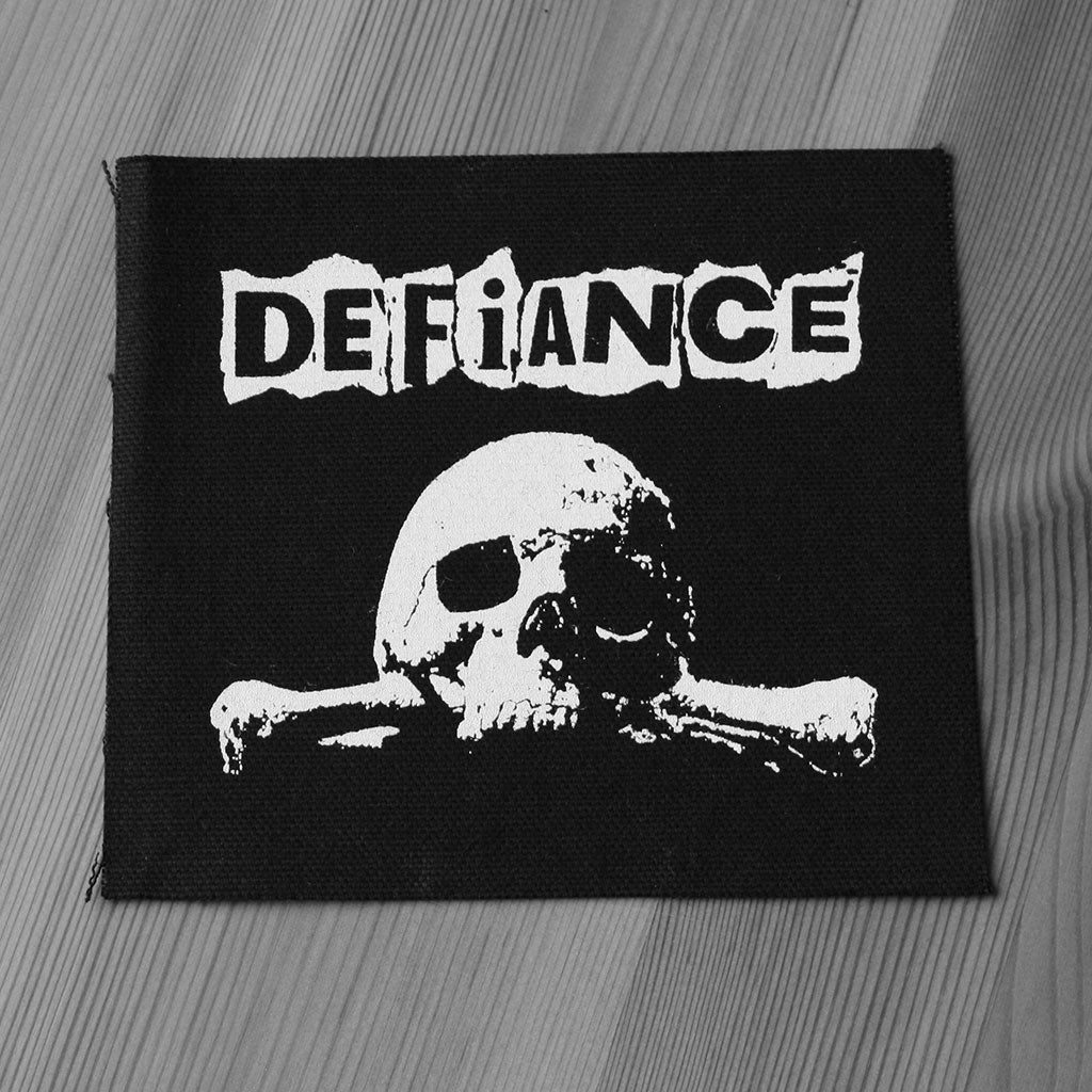 Defiance - Logo & Skull (Printed Patch) | Todestrieb