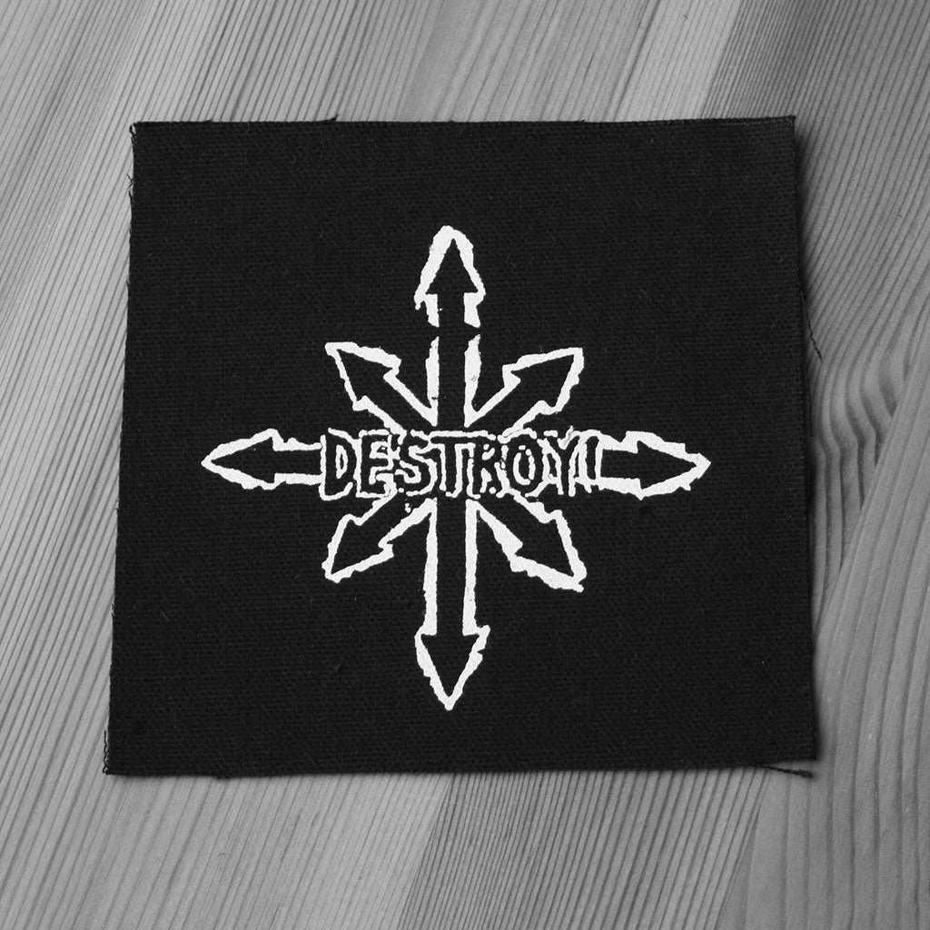 Destroy - Logo (Printed Patch) | Todestrieb