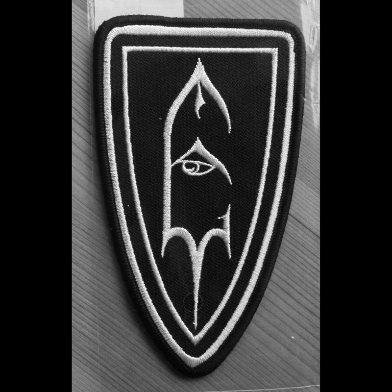 Emperor - White E Icon Shield (Embroidered Patch) | Todestrieb