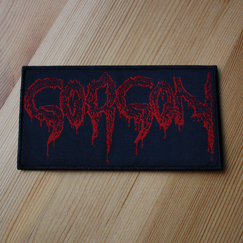 Gorgon - Red Logo (Woven Patch) | Todestrieb
