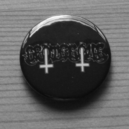 Grotesque - White Outline Logo (Badge) | Todestrieb